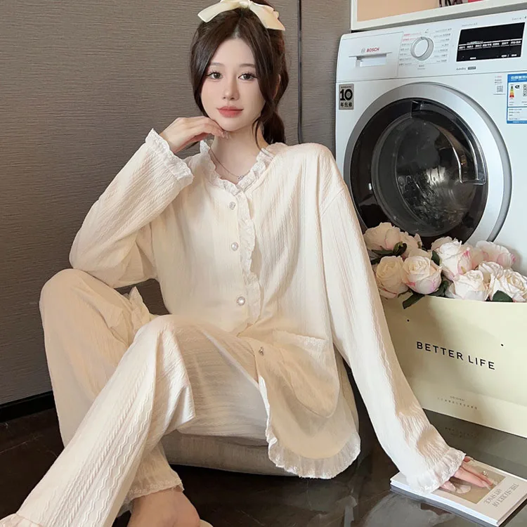 Wholesale Women Sleepwear Spring Pijama Pillama De Mujer Sweet ...