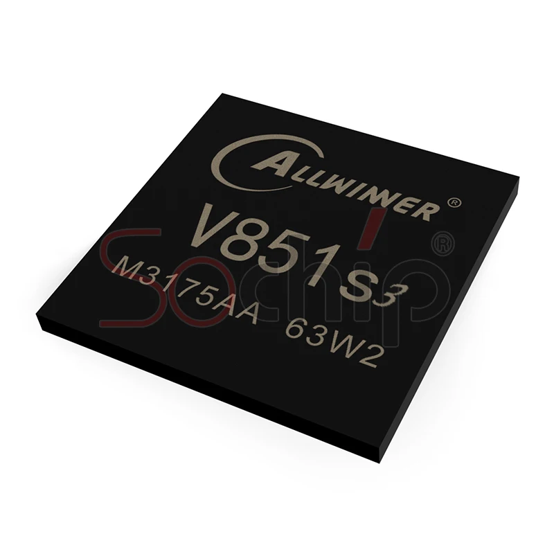 Allwinner official V851S3 ic chip integrated circuits SOC which SIP ...