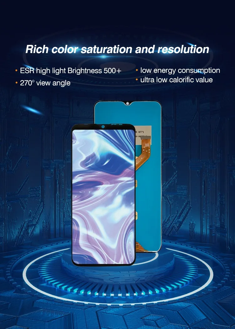 For Tecno Camon 17 Pro Lcd Mobile Phone Touch Screen For Model Cg8 ...