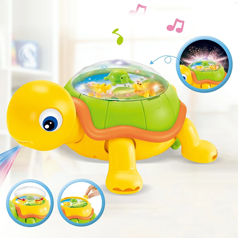 Good Selling Kids Electric Animal Intelligence Running Turtle Toy - Buy ...