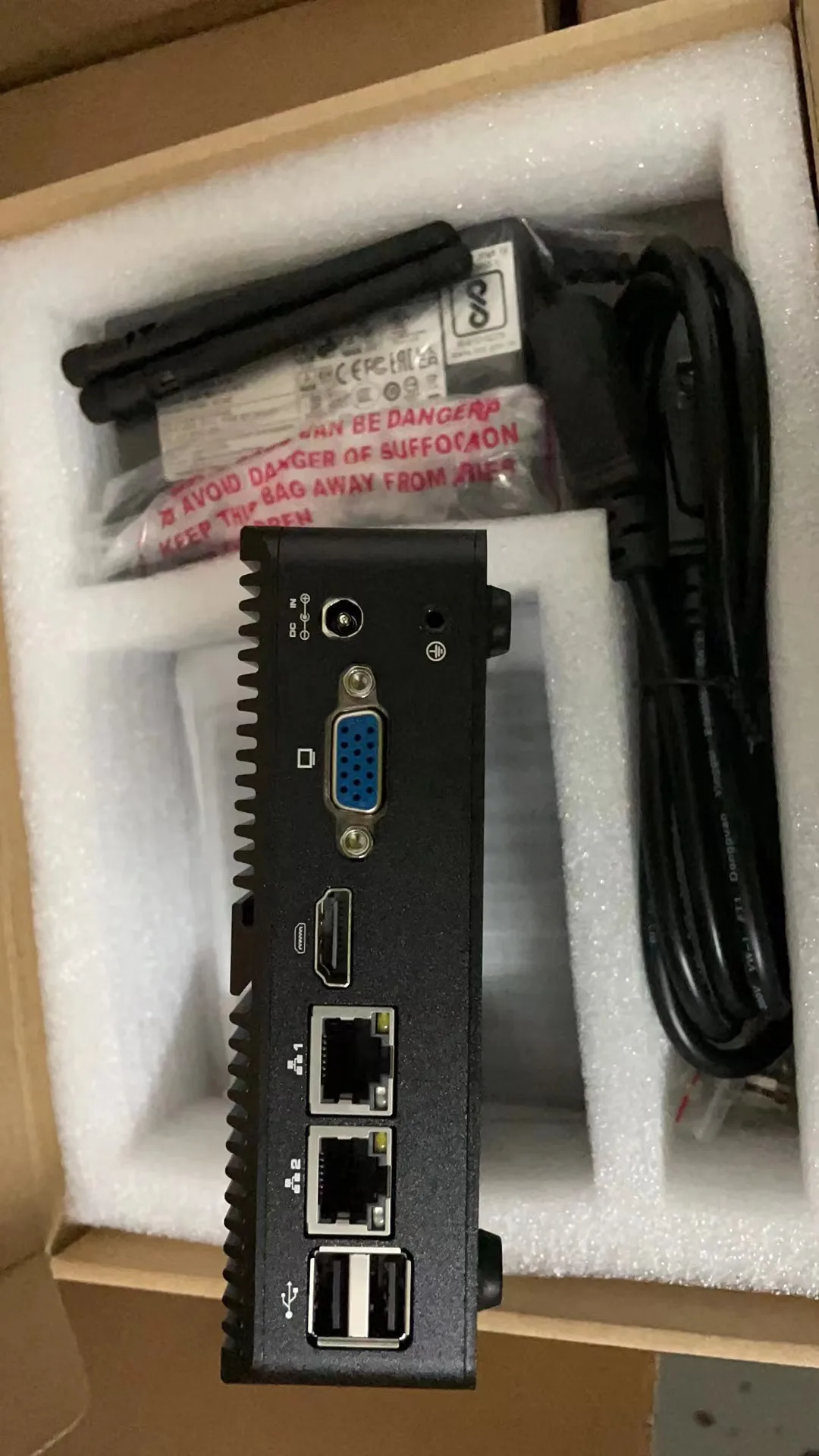 Mini Pc Firewall In-tel J4125 With 4 Lan Fanless Industrial Computer 4g Ddr4 64g Ssd Pfsense ...