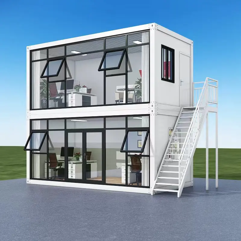 2024 NEW design affordable stackable prefab homes big container houses ...