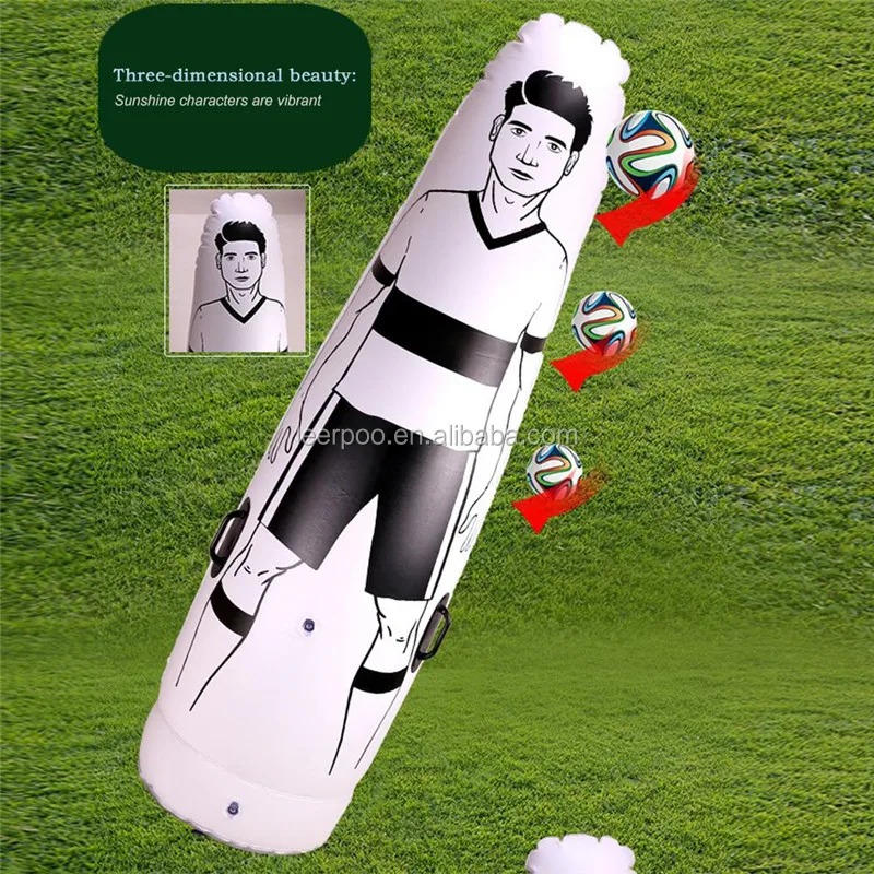 Adult Children Inflatable Football Training Goal Keeper Tumbler Air ...