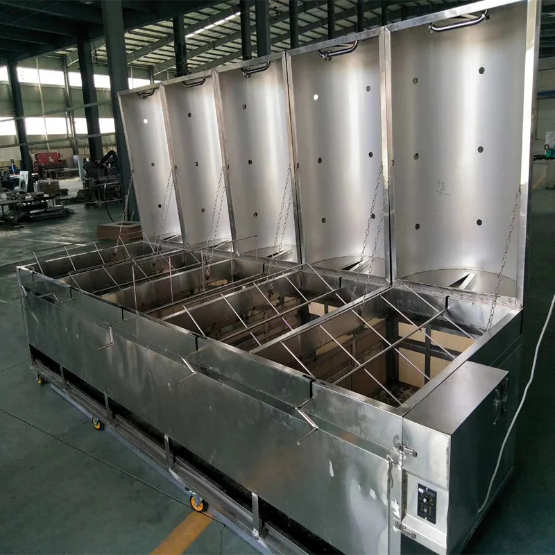 Roaster Spit Rotisserie Bbq Grill Pig Lamb Chicken Roaster - Buy Hog ...