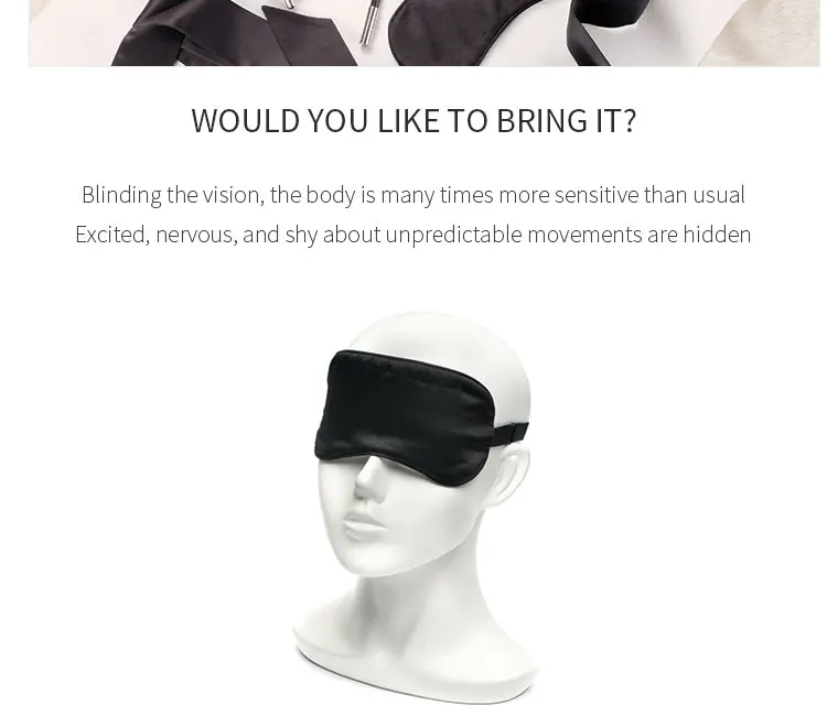 Sm Handcuffs Eyes Mask Feather Whip High-end Flirt 3pcs Bdsm Sexy ...