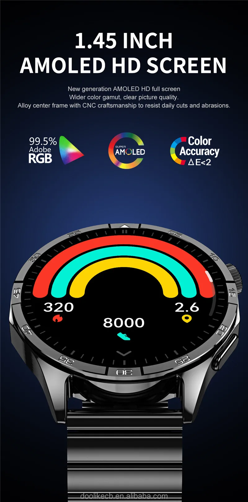 Premium Smartwatch G11 NFC - IP68 Waterproof & Feature-rich