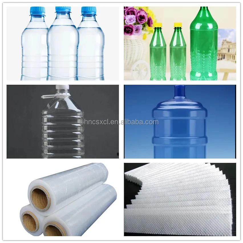 Virgin PET Flakes Resin Material Food Grade Pet Water Bottle Sheet ...