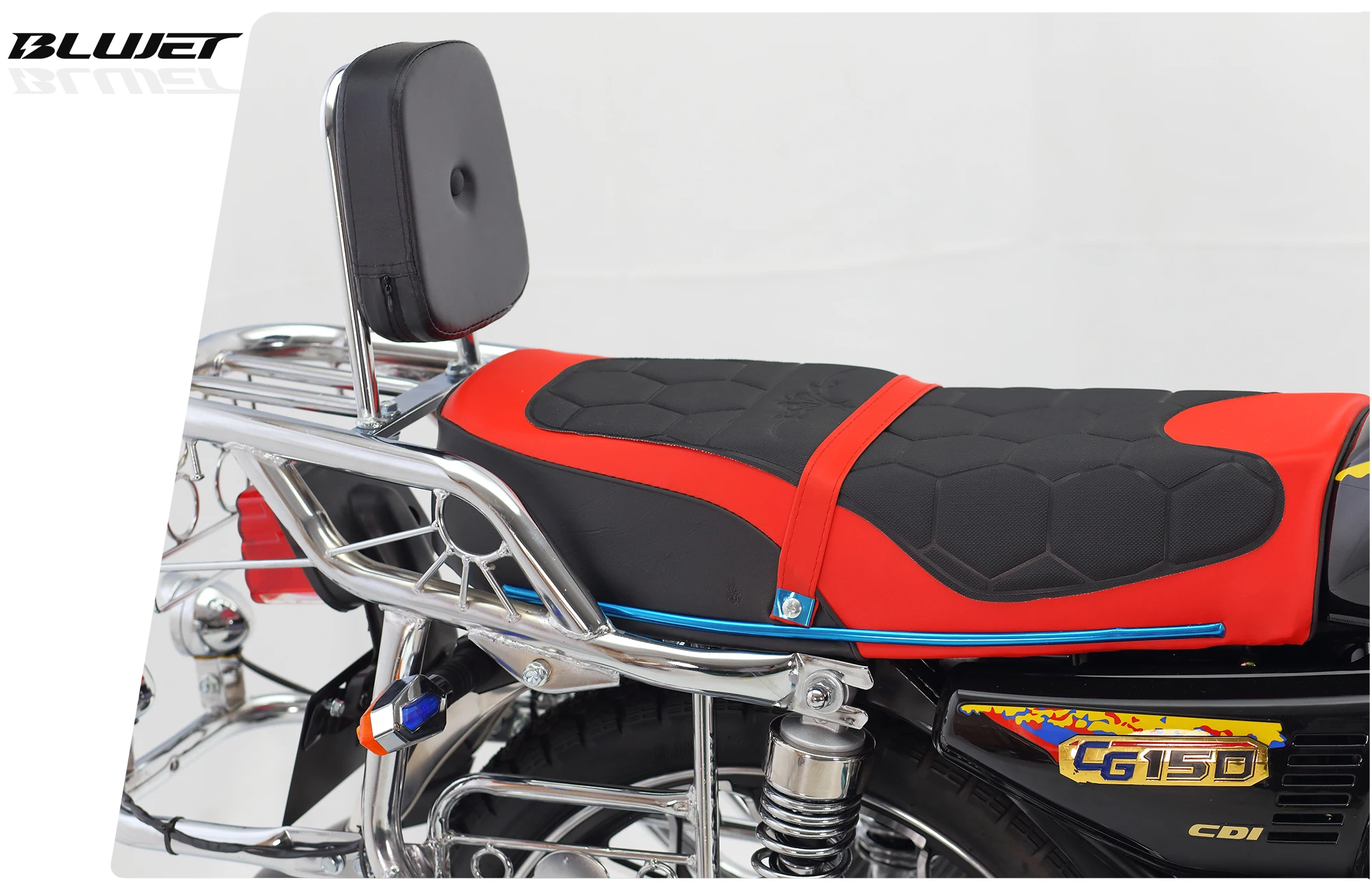 SBR150 150cc Motorcycle - Speed, Brakes, and Digital Meter