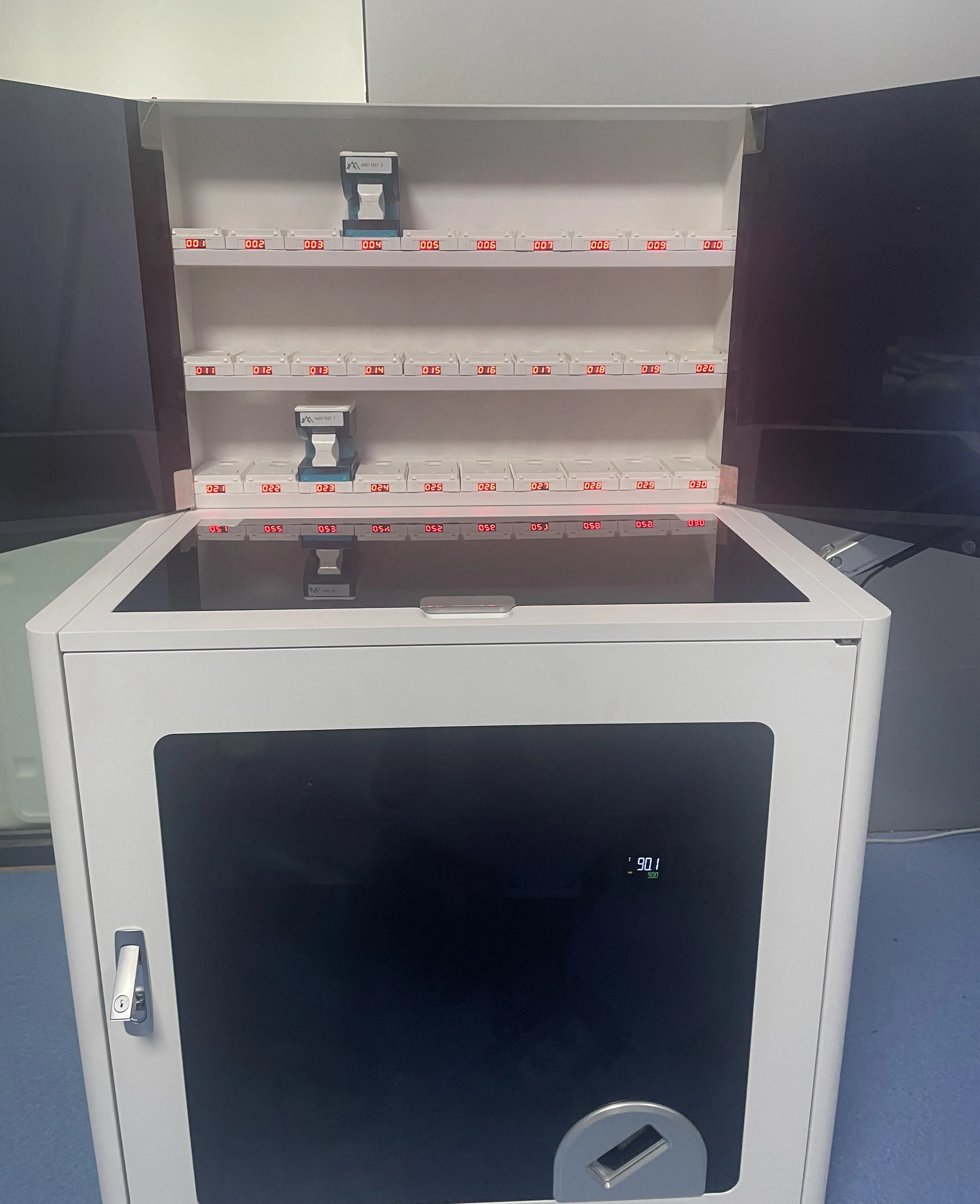 Hot Sale Automatic Vitamin Tablet Blister Packaging Dispensing Bar Code ...