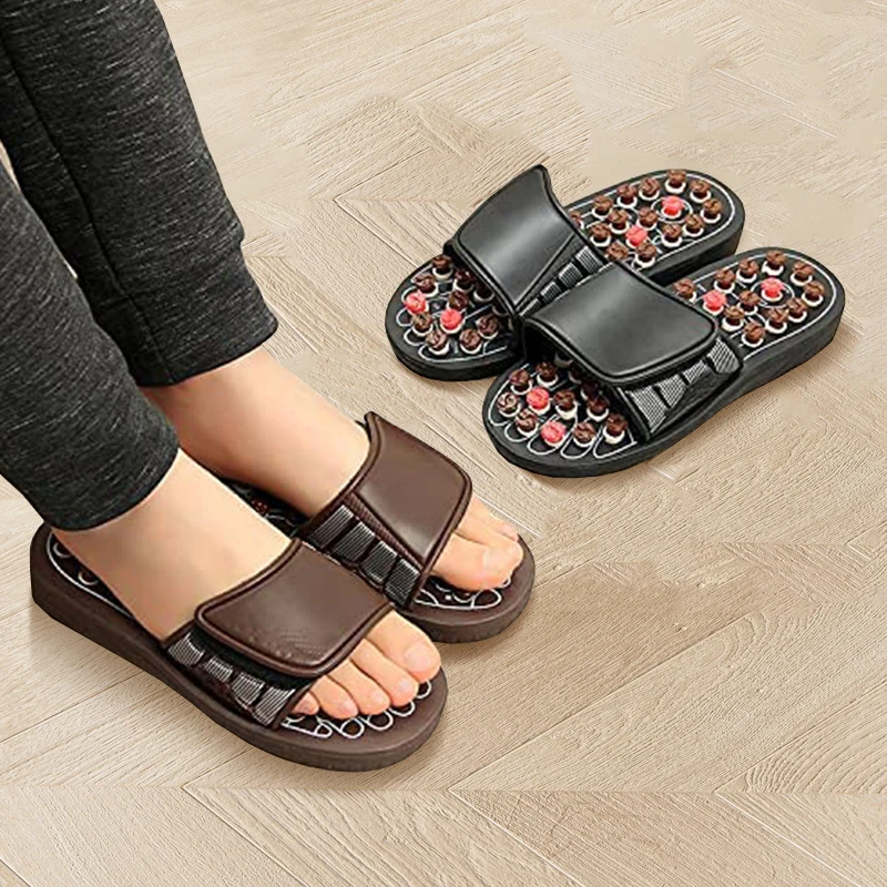 Reflexology Massage Acupressure Foot Massager with Replaceable Head ...