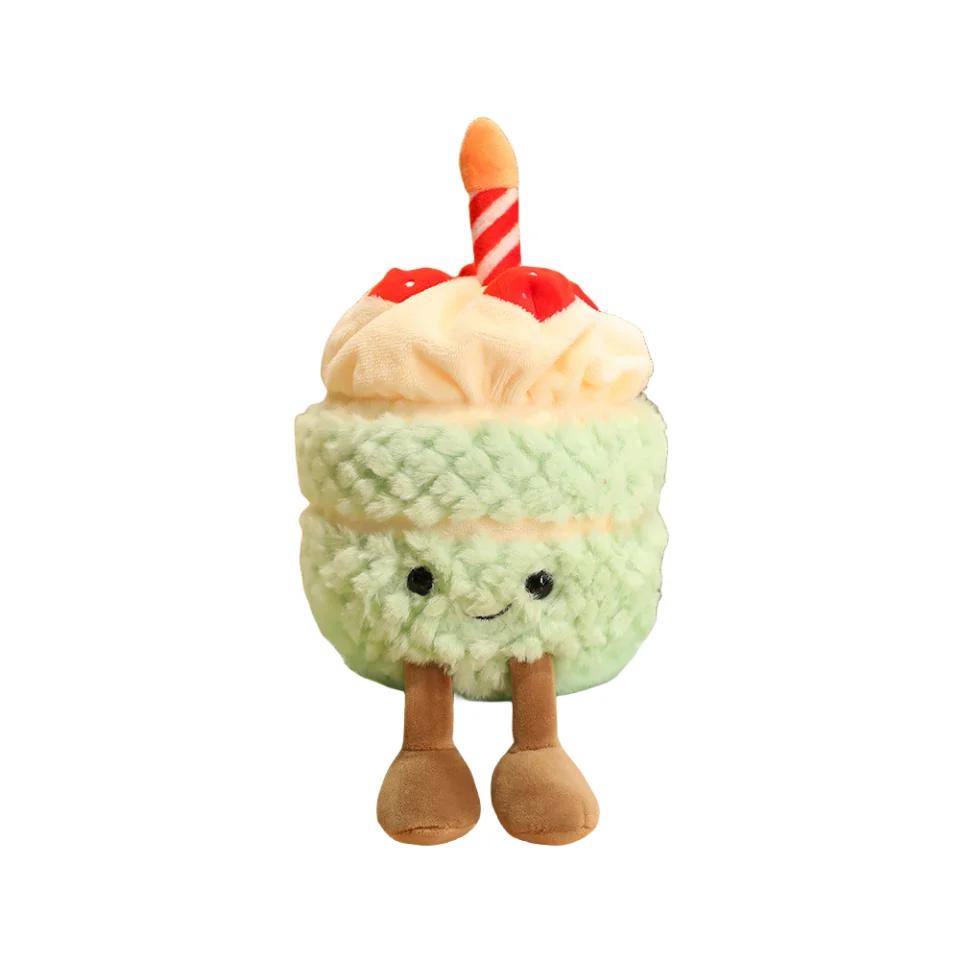 Birthday Cake Doll Creative Cake Styling Plush Toy New Online Cute ...