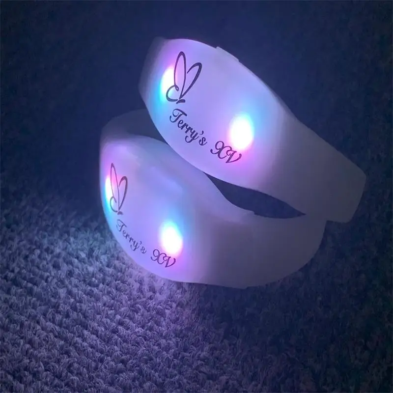 Custom LED Bracelet - Remote Control Fun for Any Occasion