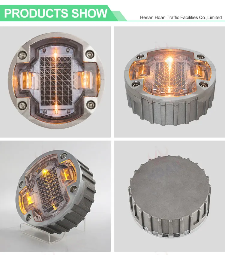 DPWH Approved Philippines Underground Pavement Marker Flashing White ...