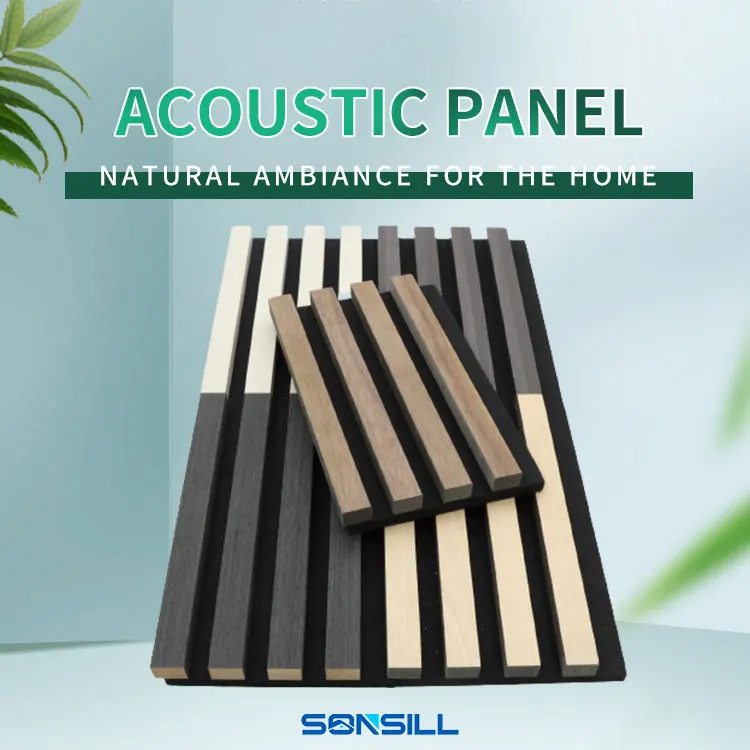 SONSILL Acoustic Sound Panels - Modern Luxury Wood Decor