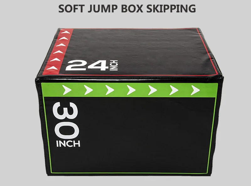 Foam Plyometric Jump Box Soft Adjustable Plyometric Agility Box For ...