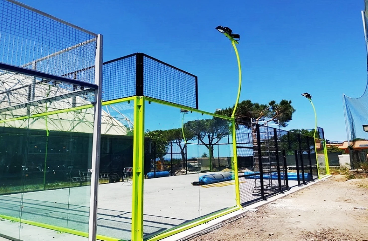 Superpadel Panoramic Padel Tennis Courts Set - Best Padel Courts