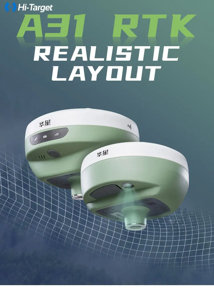 Hi Target A31 Gnss Rtk Base And Rover High Quality Gnss Receiver Rtk ...