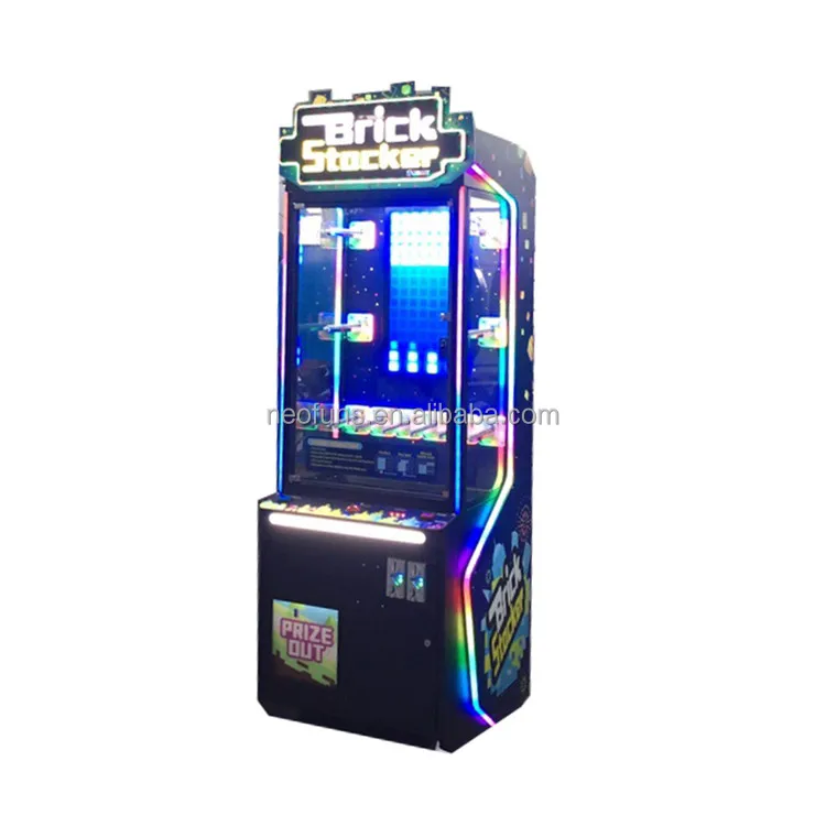Neofuns Brick Stacker Game Machine - Indoor Fun & Prizes