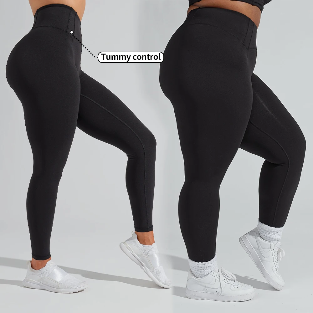 Custom Logo Spandex Workout Pants - Plus Size & Yoga Leggings