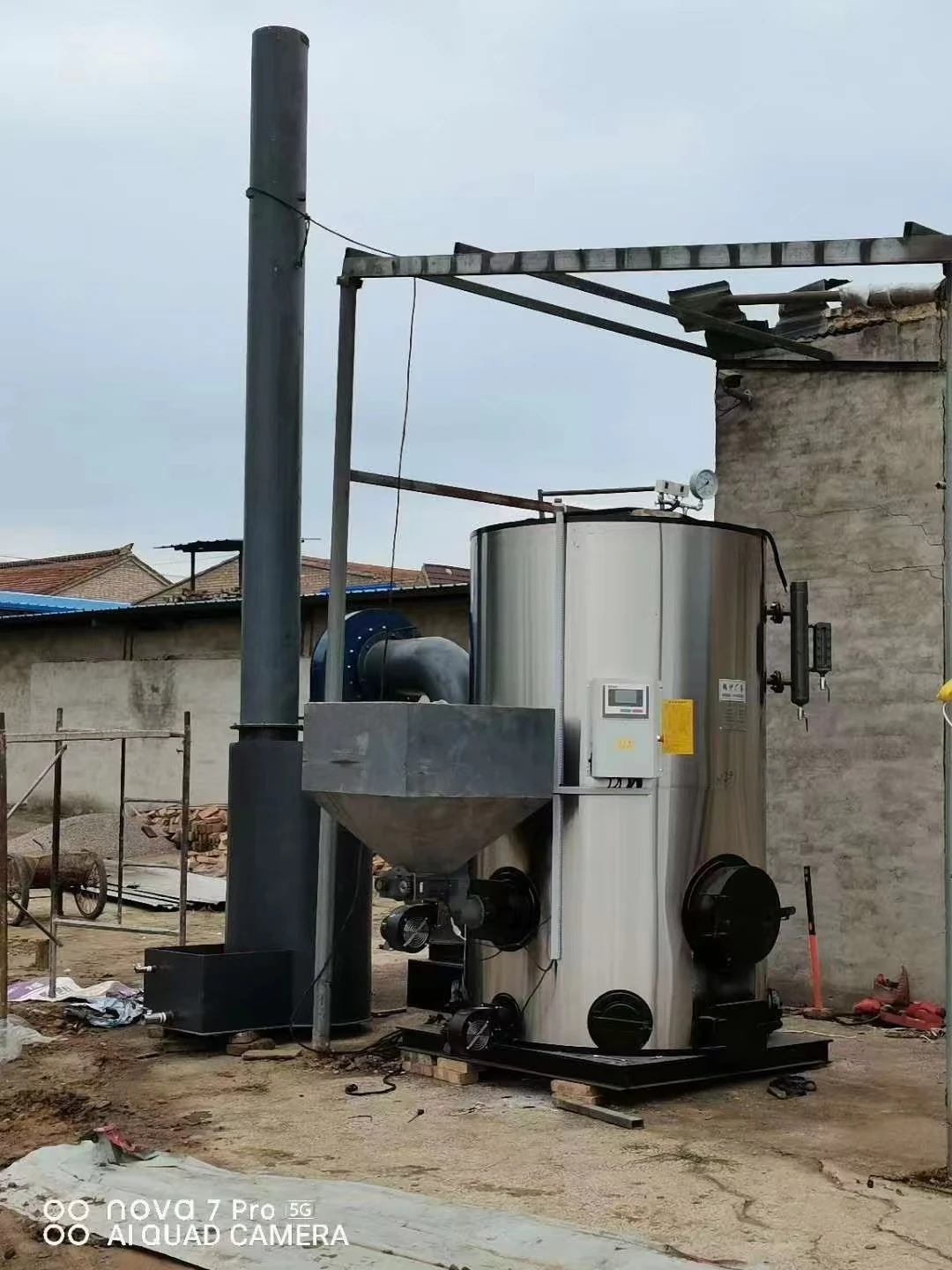 200kg 300kg 500kg 1000kg 100kw Steam Generator China Made Vertical ...