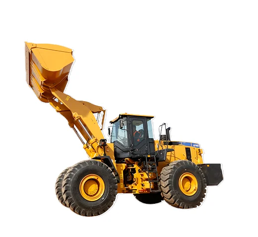 Large Wheel Loader 676D 7ton Front End Loader Diesel Engine with 4.2-7 ...