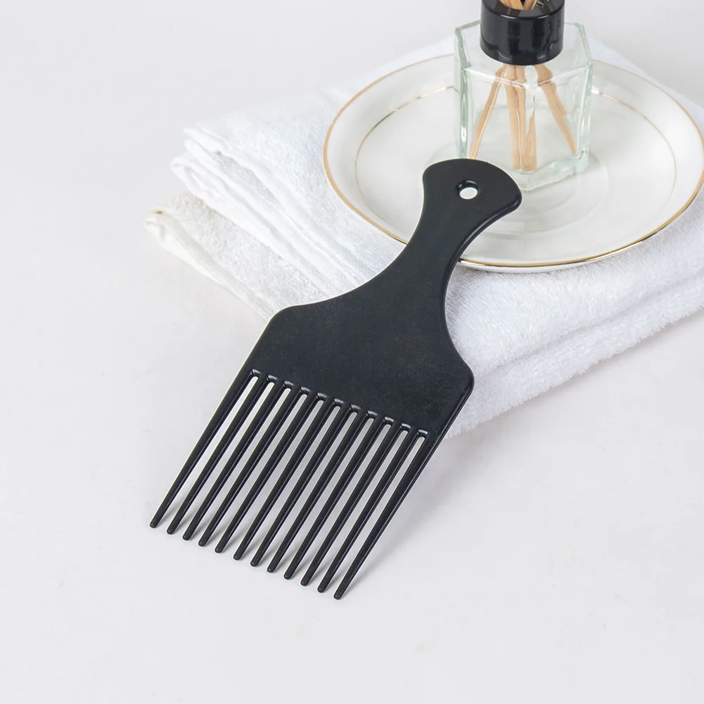 Wholesale Barber Supplies Carbon Fiber Afro Pick Parting Wide Comb For ...