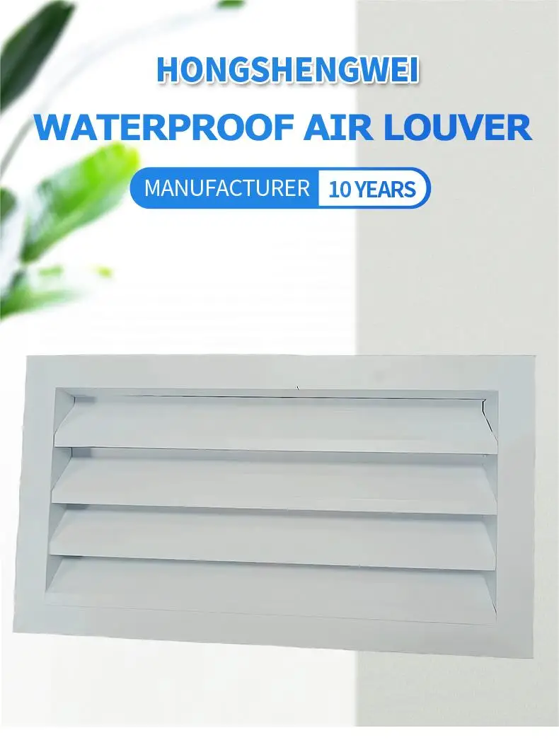 Aluminum Air Conditioner Louver Shutter High Quality Hvac Ventilation ...