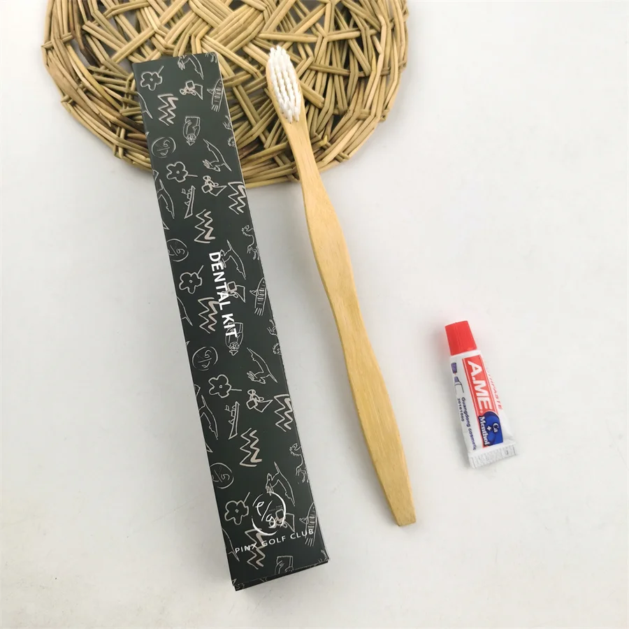 Alibaba.com: Hotel Bamboo Toothbrush Kit, Eco-Friendly Dental Kit with ...