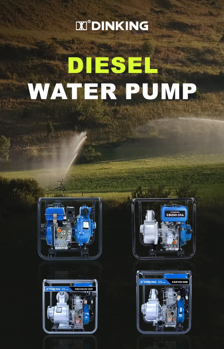 Dinking Water Pump 3 Inch Diesel Portable Diesel Engine for Industrial ...