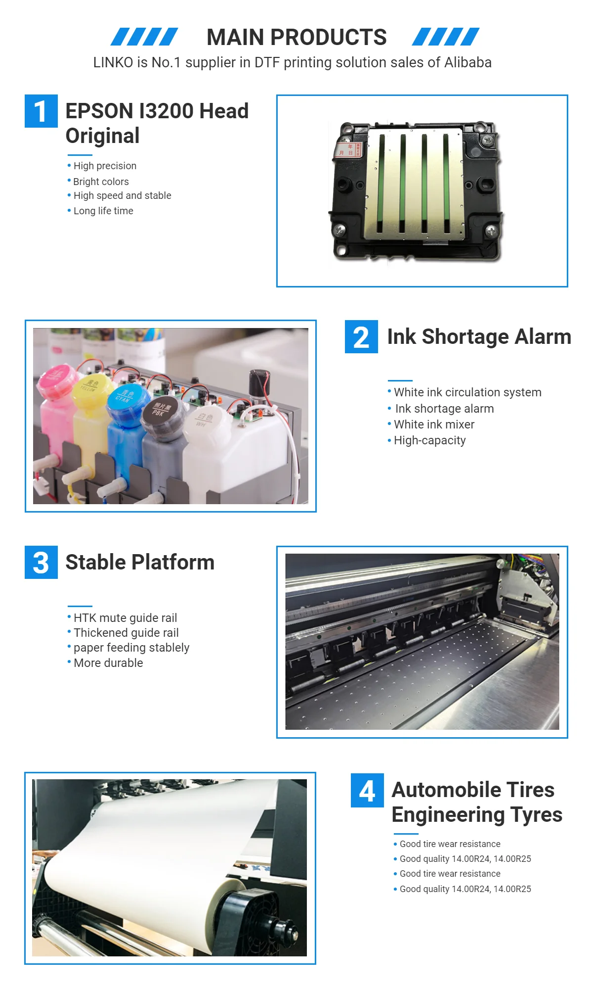Best 60cm Print Width Dtf White Ink Printer Printing Machine I3200 4720 Xp600 Printheads Pet ...