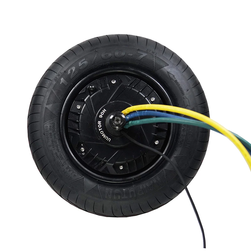 60V 5000W Electric Scooter Hub Motor with 13" Tyre - Brushless BLDC ...