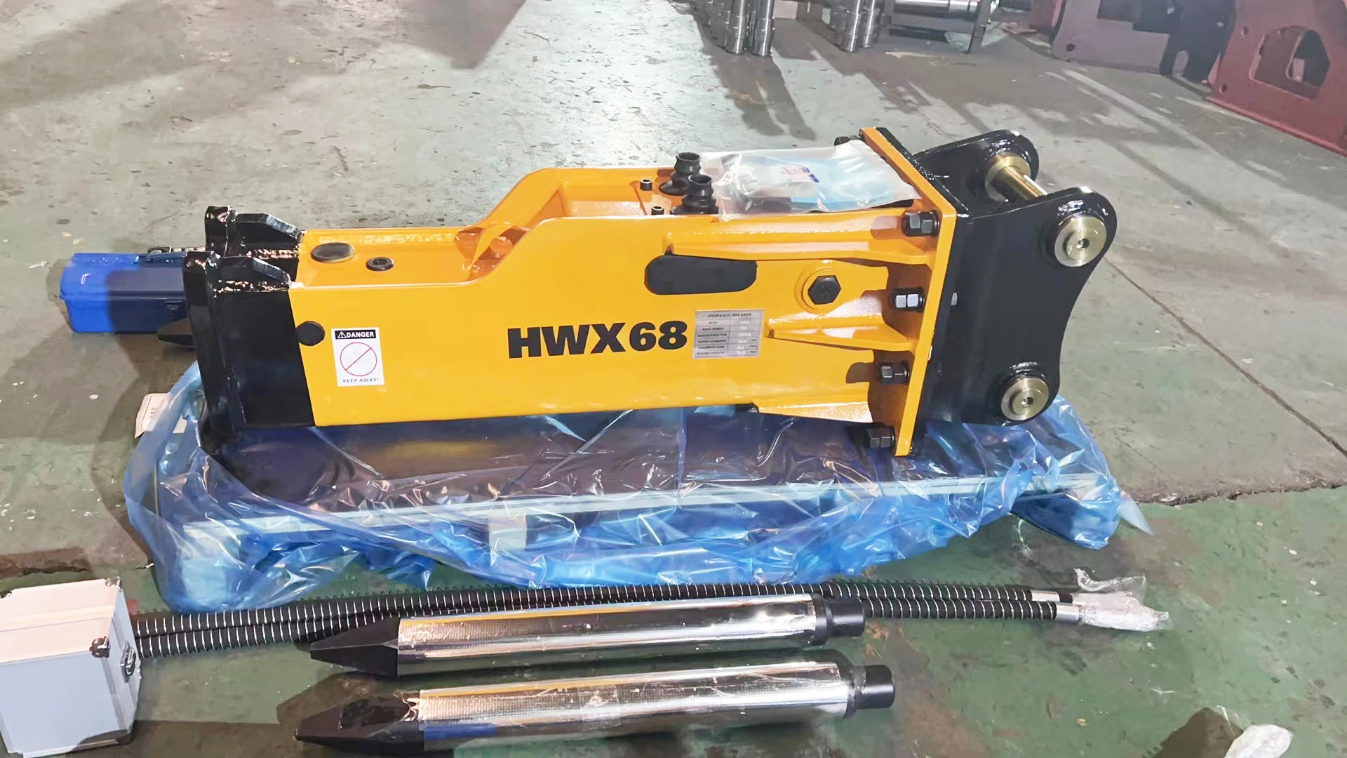 Demolition Rock Hammer Backhoe Loader Hydraulic Breaker