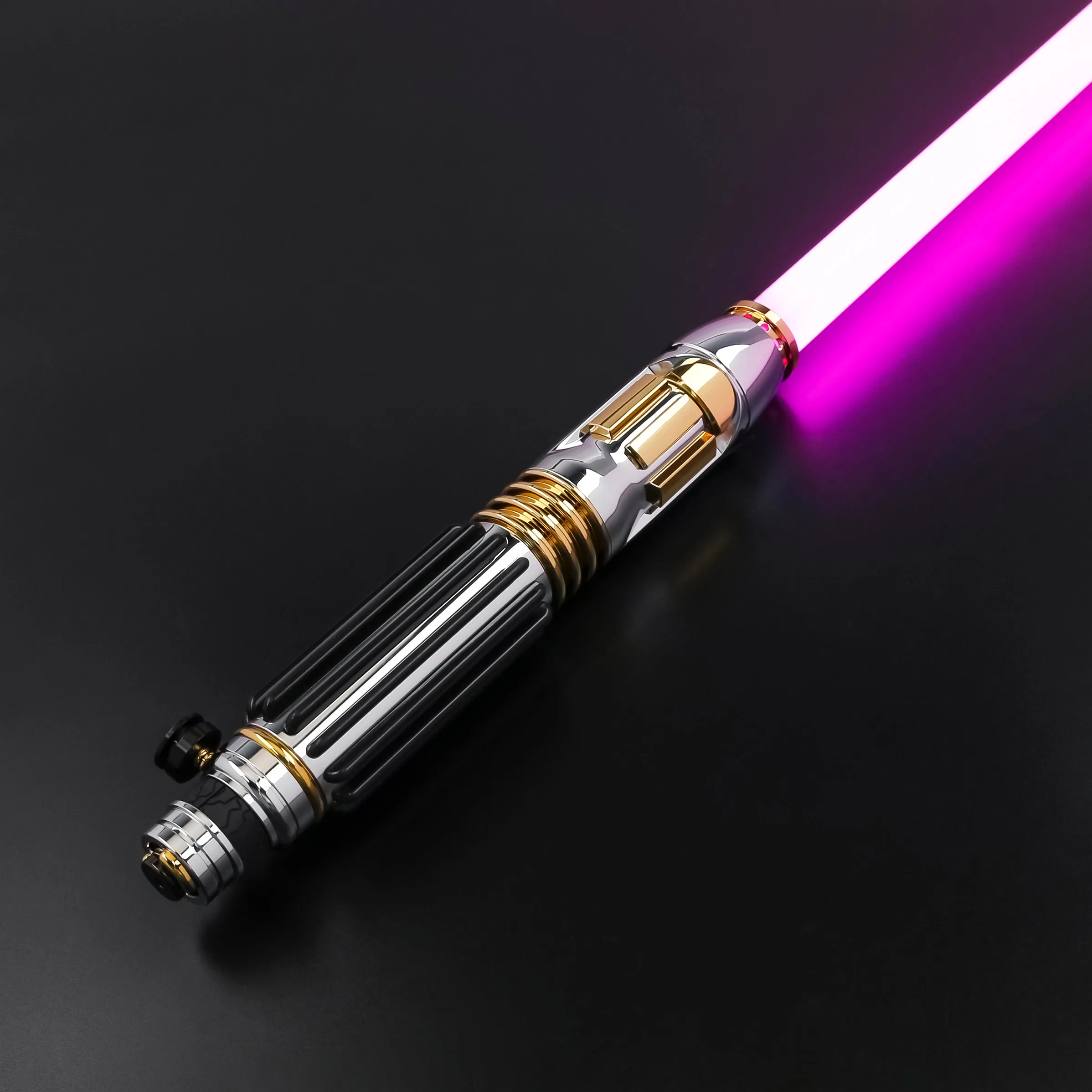 Dupengda Mace Windu Start The War Dark Saber Heavy Dueling Metal Hilt Color Changing Lightsaber ...
