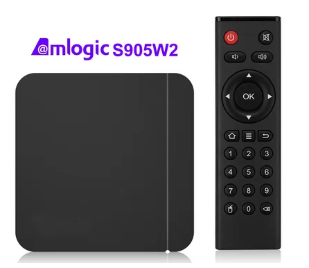 새로운 타닉스 W2 안드로이드 11 TV 박스 암로직 S905W2 듀얼 와이파이 BT 2GB 16GB AV1 4K 60fps ...
