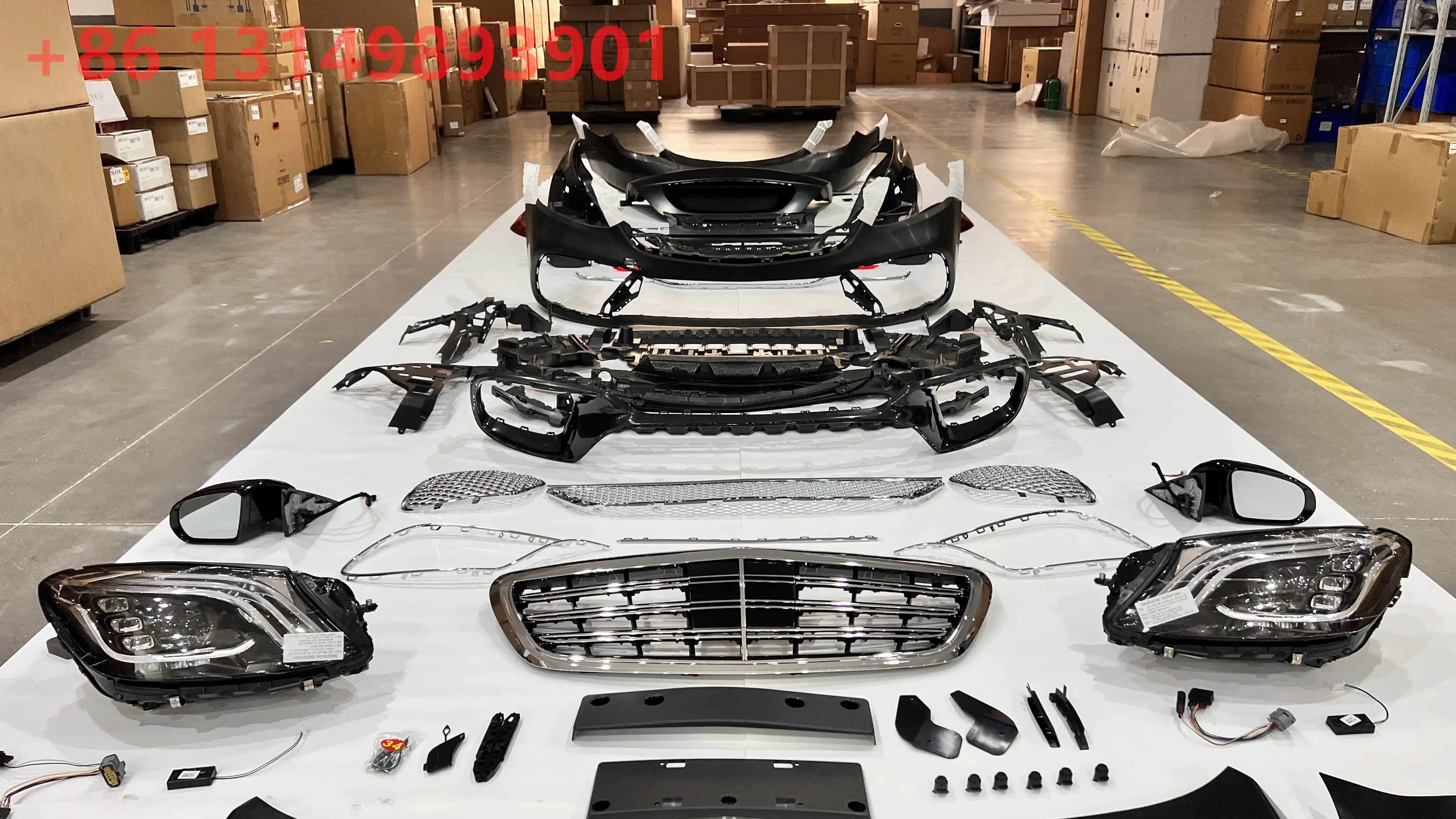 Mercedes-benz S-Class W221 Upgrade - S63 Style Body Kit