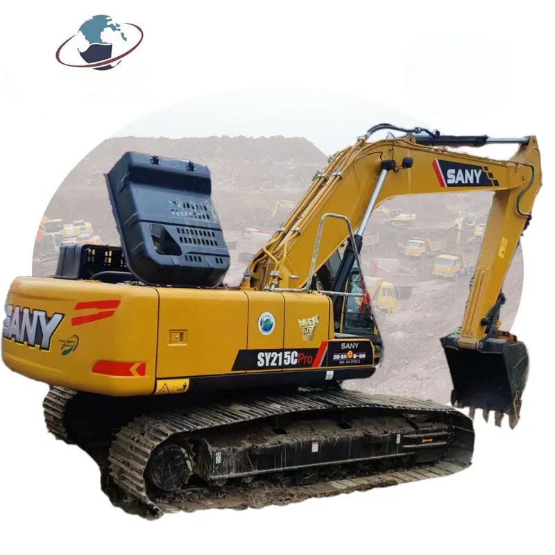 Sany SY215C 215C Hydraulic Excavator 21 Ton Crawler Excavator SANY ...