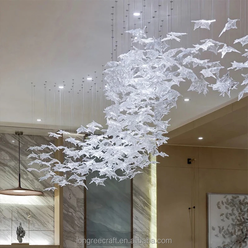 Nordic Flying Bird Pendant Light - Stylish Ceiling Decor