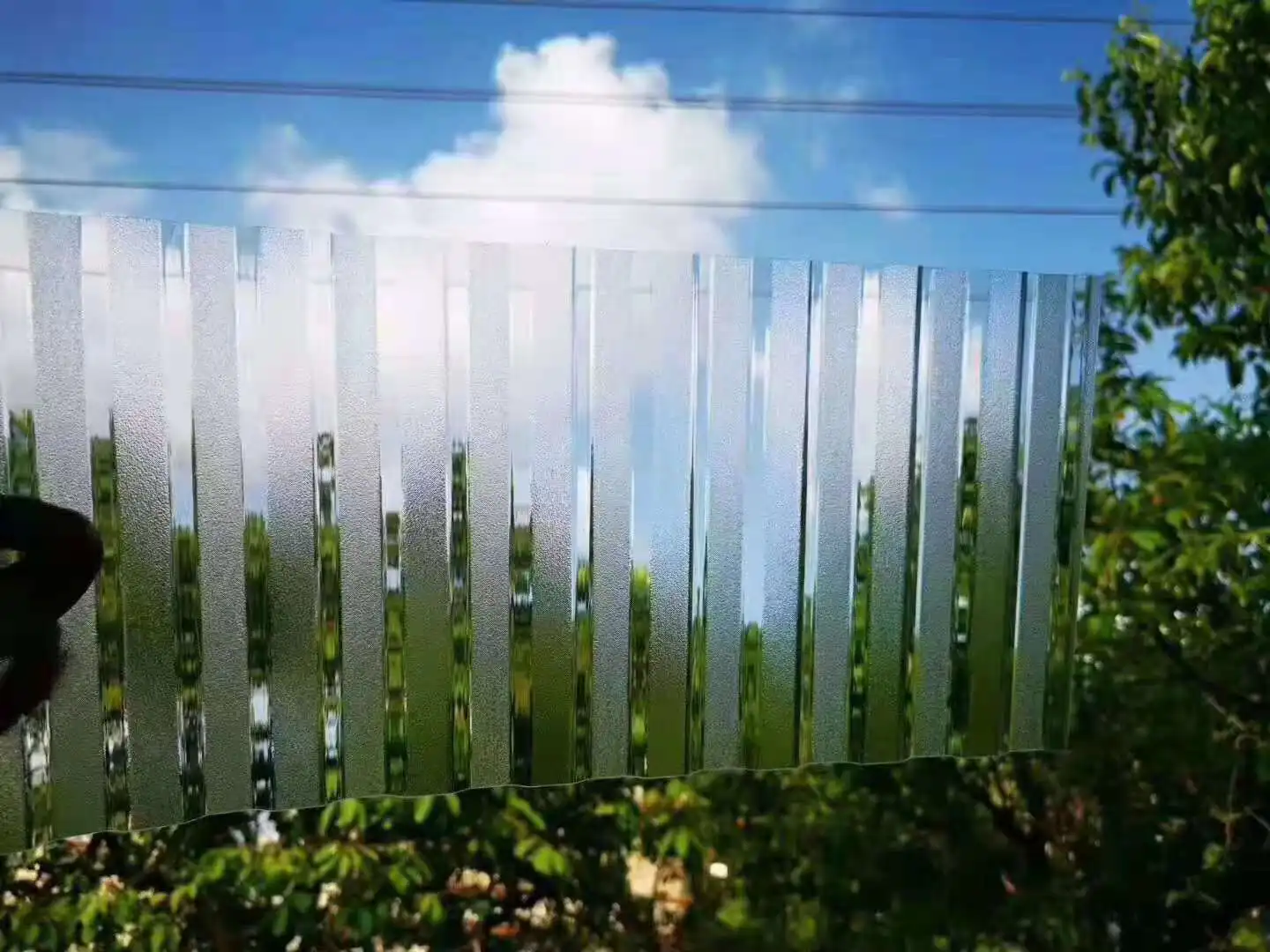 Fire Safety Gutter Grow Transparent Clean Greenhouse Pc Roof Panel ...