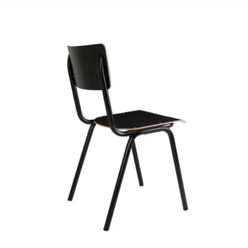 Simple Design Stackable Student Chair - Plywood School Furniture