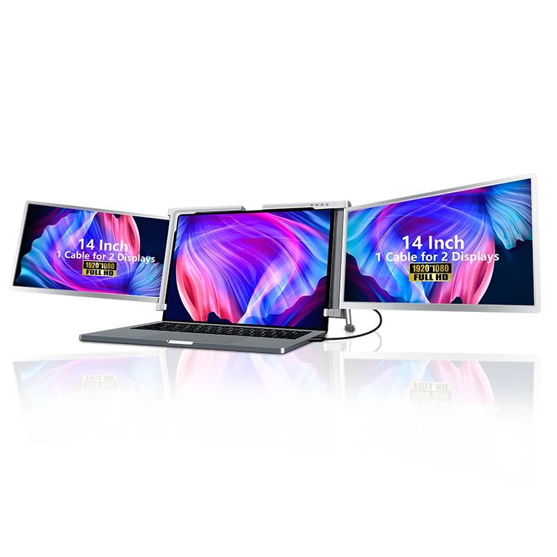 14 Portable Monitor Dual Laptop Secondary Screen Consumer Electronics ...