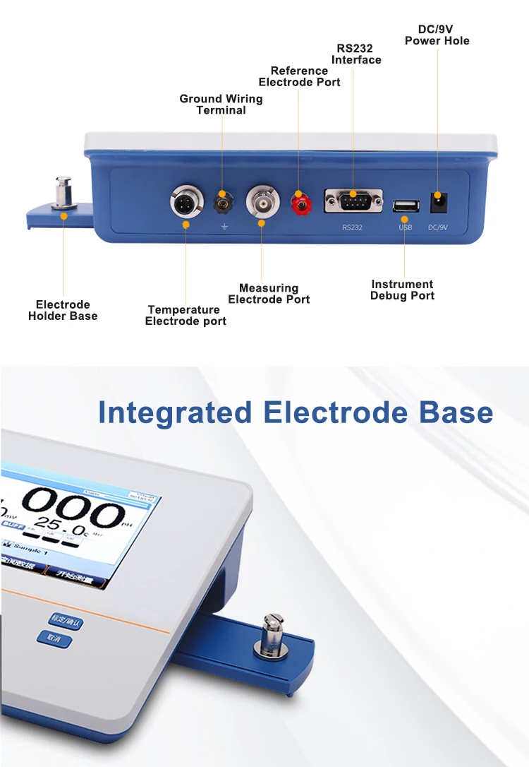 High Precision PH300F Digital Bench Type Ph Meter