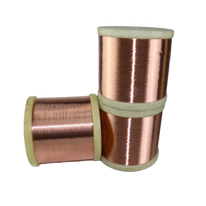 Cca Electric Cable Wire Conductor Copper Clad Aluminum Wire For Further ...