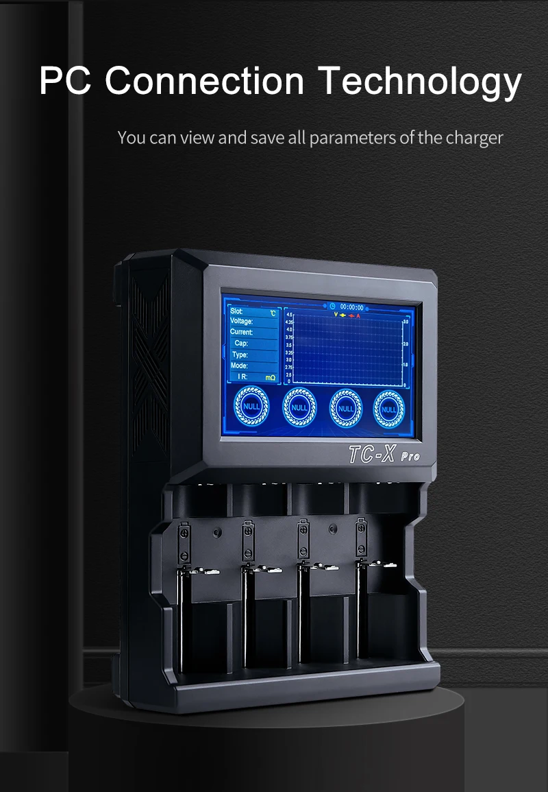 Universal Touch Screen Lifepo4 Battery Cell Capacity Tester for Lithium ...