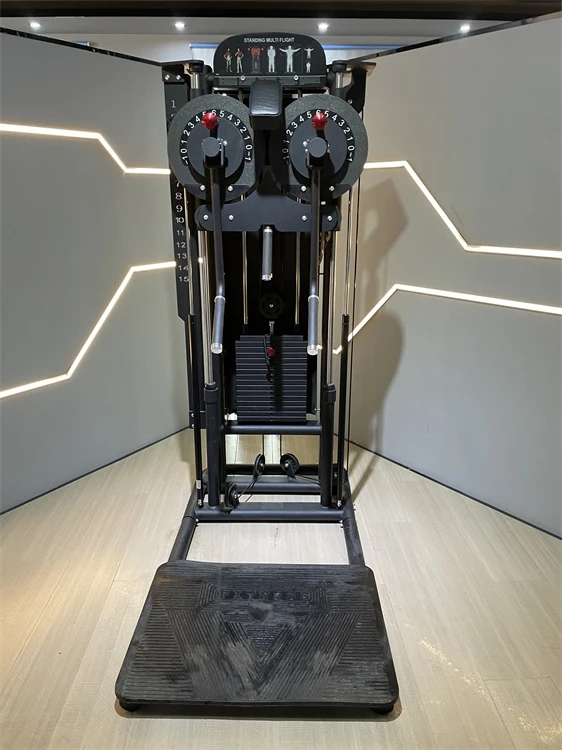 Home Gym Equipment Pin Loaded Machines Shoulder Chest Press Multi ...