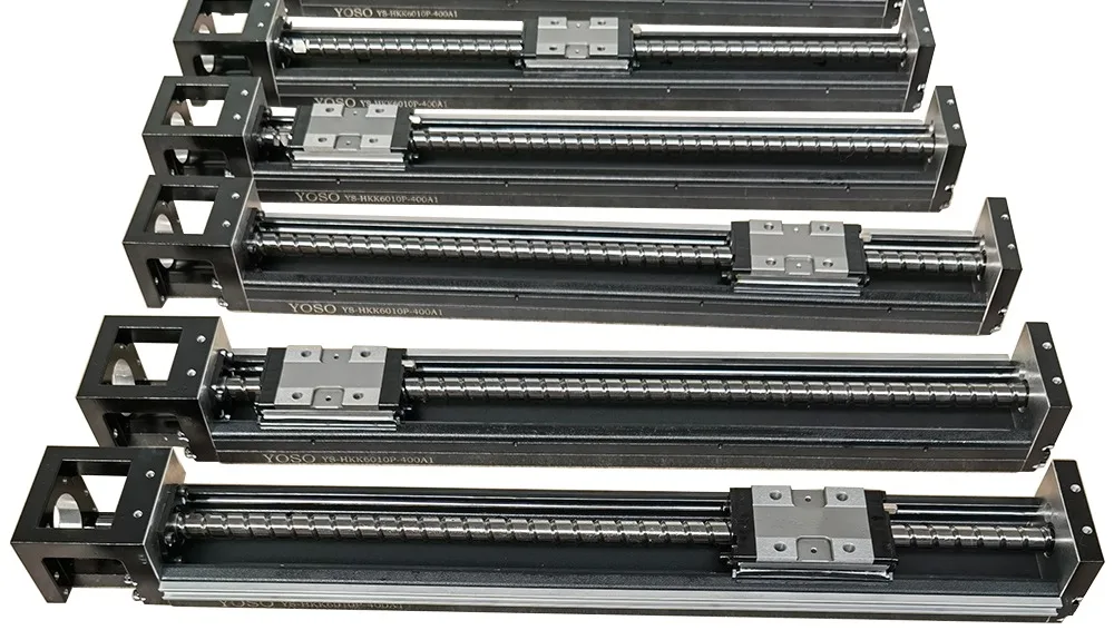Linear Guide Slide Table Ball Screw Motion On Rail Hiwin Brand Kk Linear Actuator Kk5002c-150a1 ...
