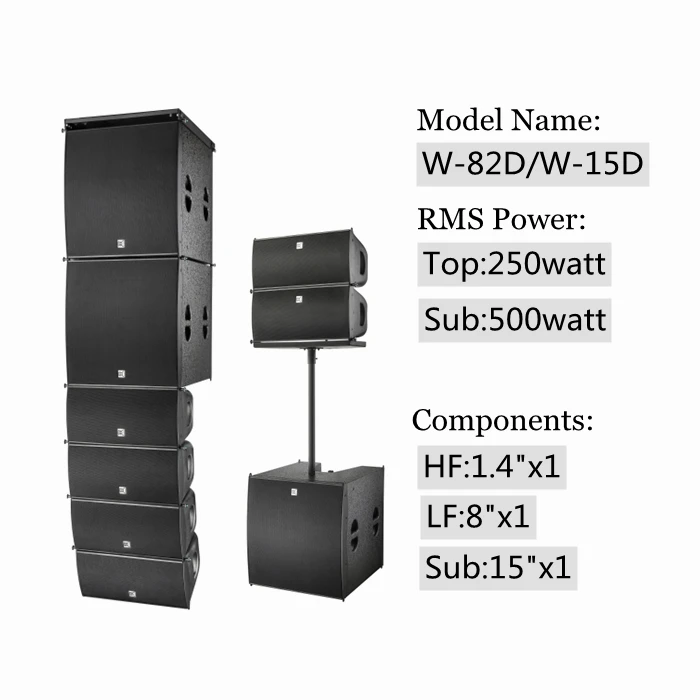 8 Inch Line Array Speakers +sound System+line Array Cvr+professional Audio - Buy Line Array,Line ...