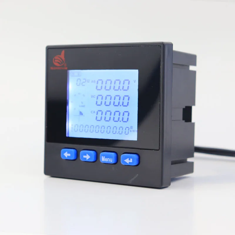 25 Years ZHIMING Custom Three Phase Multifunction Energy Meter Digital ...