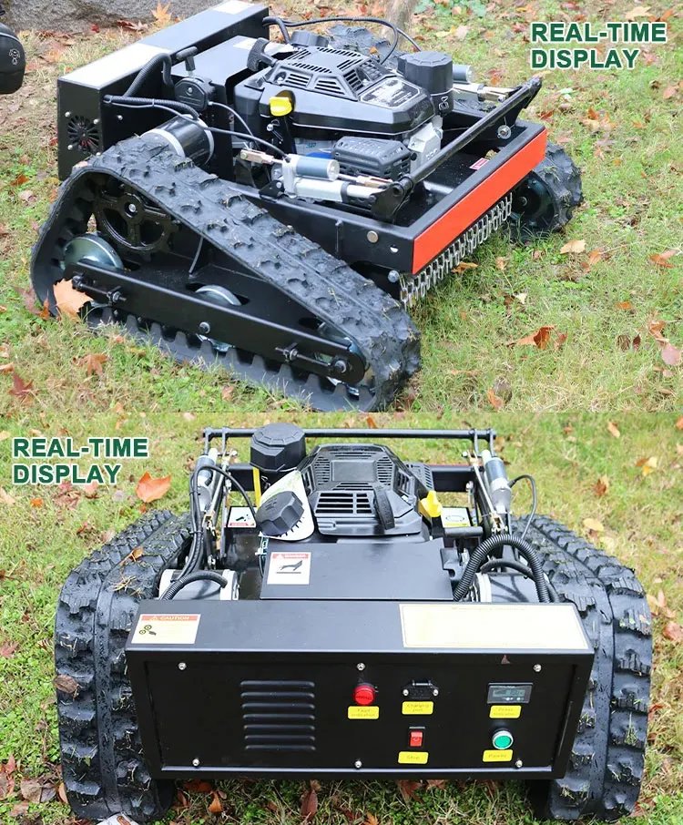 Factory Price Crawler Self-propelled Remote Control Electric Robot Lawn ...