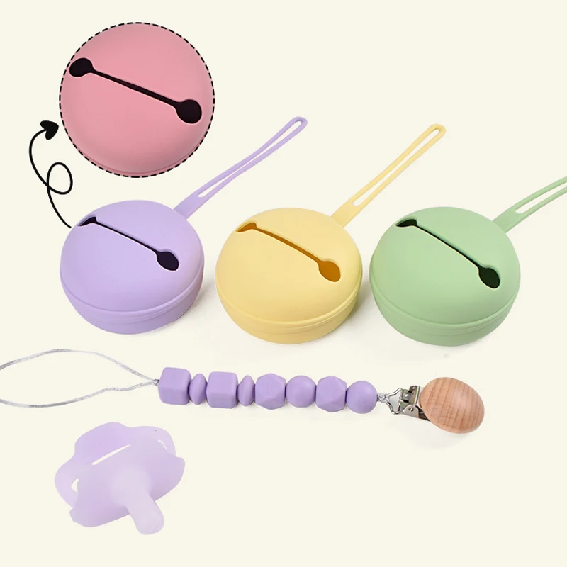 Personalized Pacifier Clip Colorful Plastics Strap Baby Printed Bpa ...