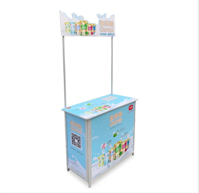 Advertising Display Pp Plastic Promotion Table Counter - Buy Promotion ...